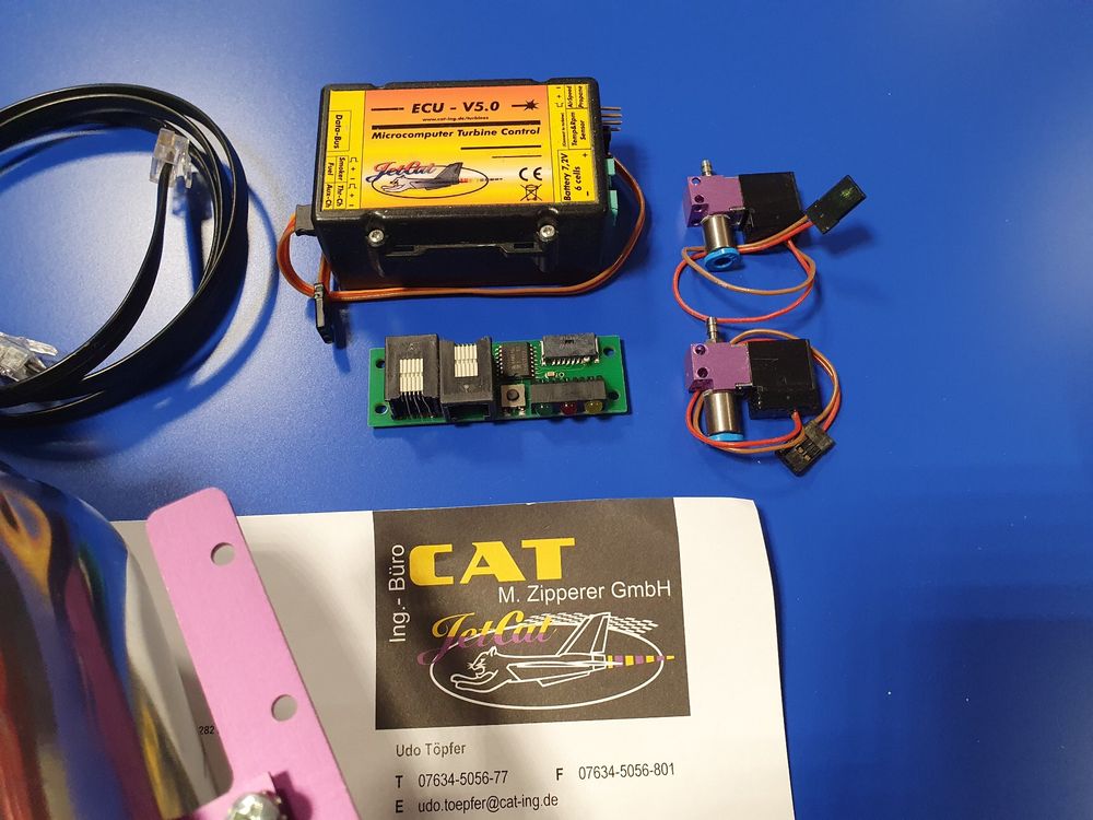 Turbine JetCat P80 mit Kerostart, ab Servicestelle JetCat (Gebraucht ...