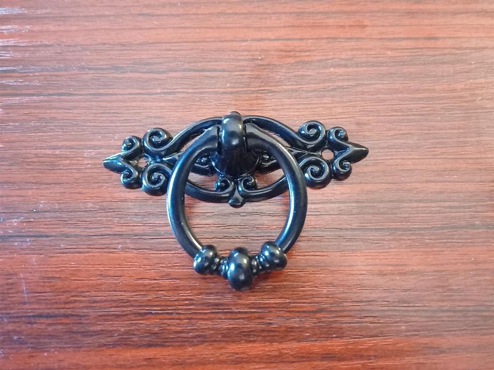 10x Griffe Schwarz für Schubladen - Poignée noir meuble (Neu und originalverpackt) in Bremblens ...