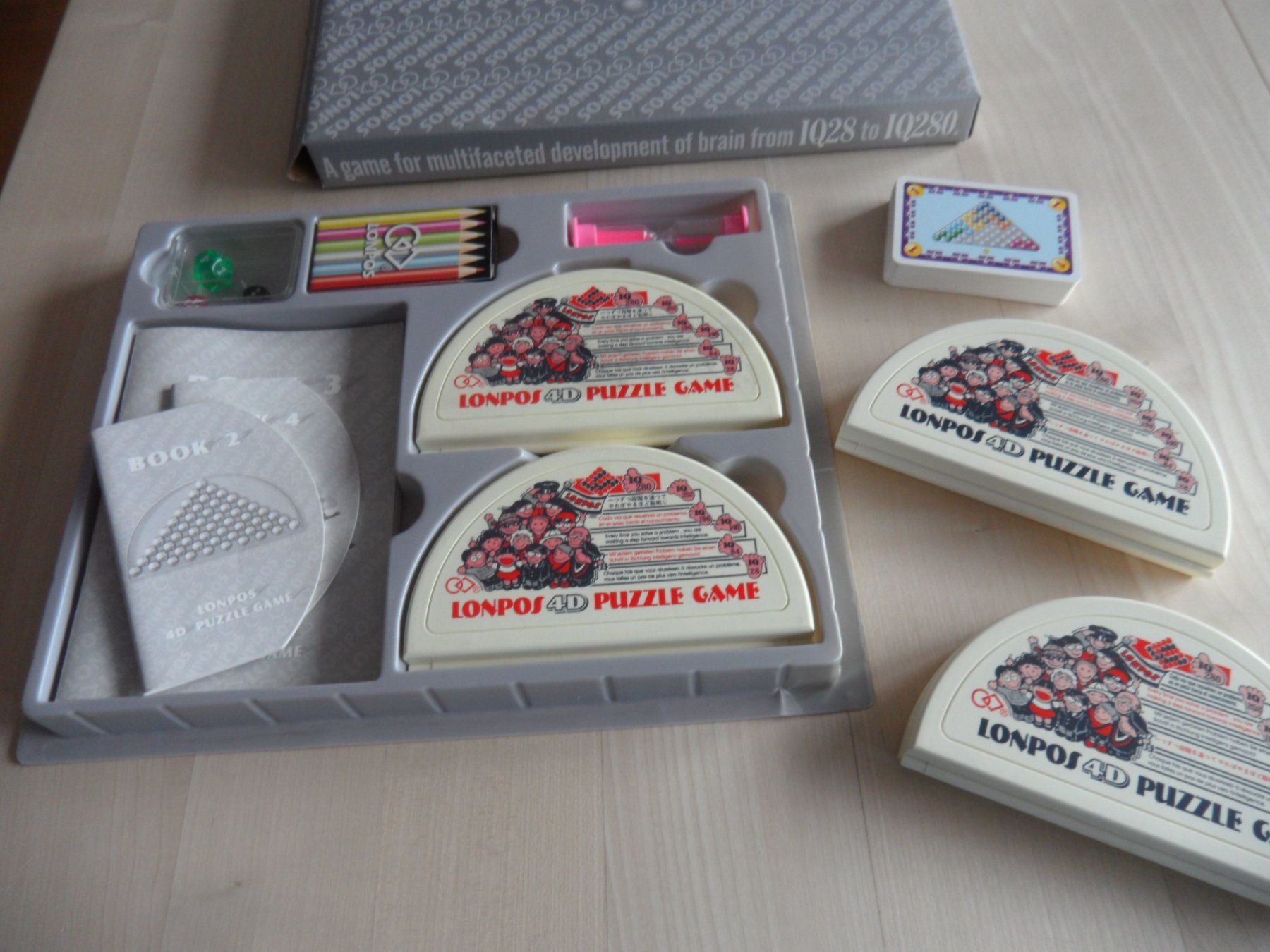 Lonpos 4D das Original + Karten + 2 Sets zusätzlich - Schön (Gebraucht ...