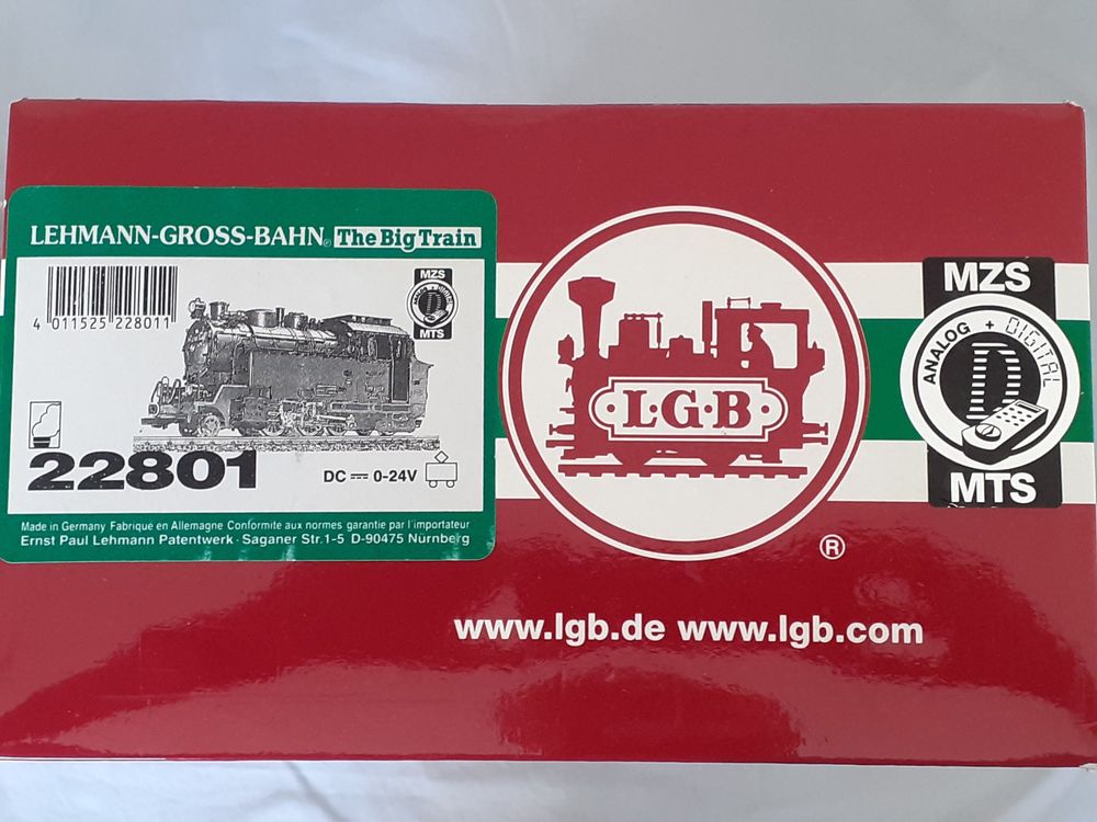 LGB 22801: DR 99 6001 (Neu (gemäss Beschreibung)) in Luzern für CHF 355 ...
