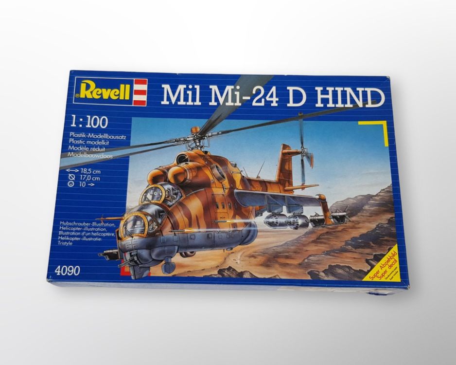 REVELL Mil Mi-24 d HIND, Modelbausatznr.: 4090 | Kaufen auf Ricardo