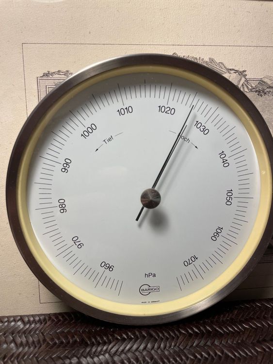 Grosses BARIGO Barometer Made in Germany (Gebraucht) in Zürich für CHF ...