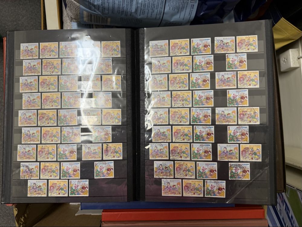 Kellerfund Schachtel mit 20 Album Marken ab Alt (Gebraucht) in ...
