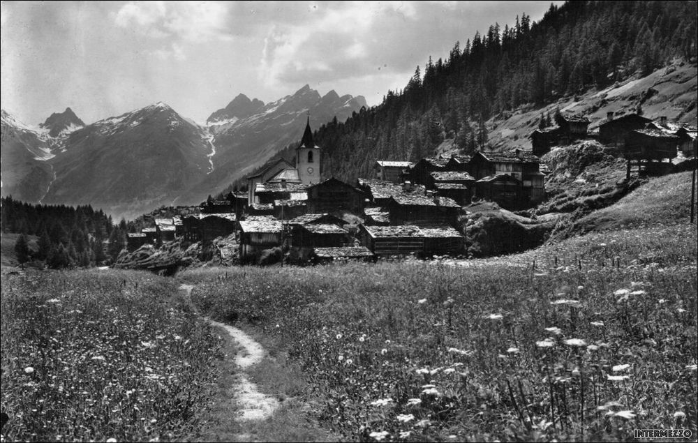 Blatten VS Lötschental // 1956 Dorf Rothörner | Kaufen auf Ricardo
