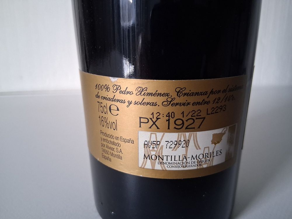 Sherry Alvear PX 1927, Versand möglich!!!! (Neu (gemäss Beschreibung ...