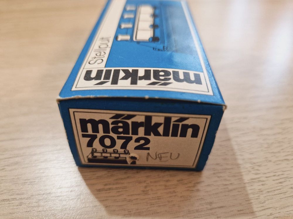 Märklin 7072 Stellpult OVP NEU | Kaufen auf Ricardo
