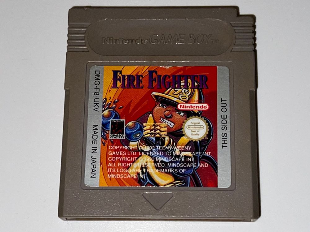 Nintendo Game Boy Classic (GB) Spiel - Fire Fighter (Gebraucht) in ...