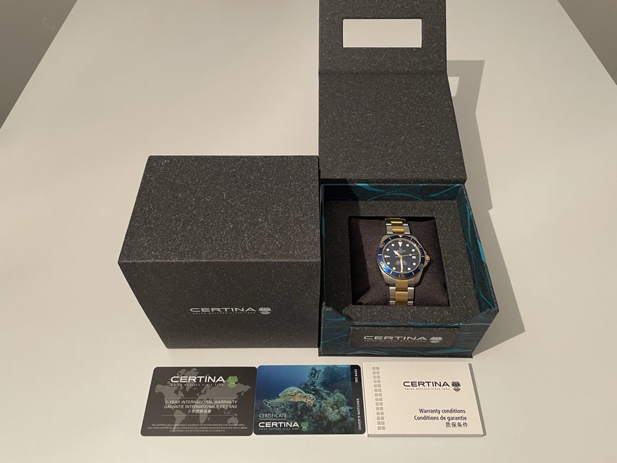 Certina DS Action Diver Sea Turtle Conservancy Special Ed. (Gebraucht ...