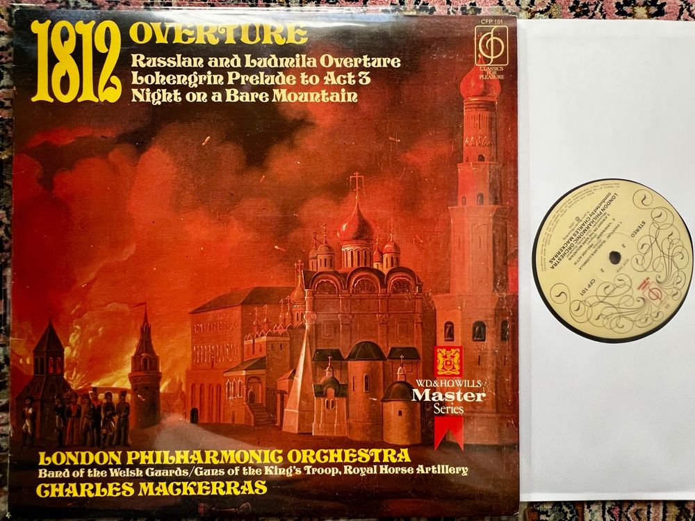Tchaikovsky 1812 Overture Glinka Wagner Mackerras - UK LP 🛀 (Gebraucht ...