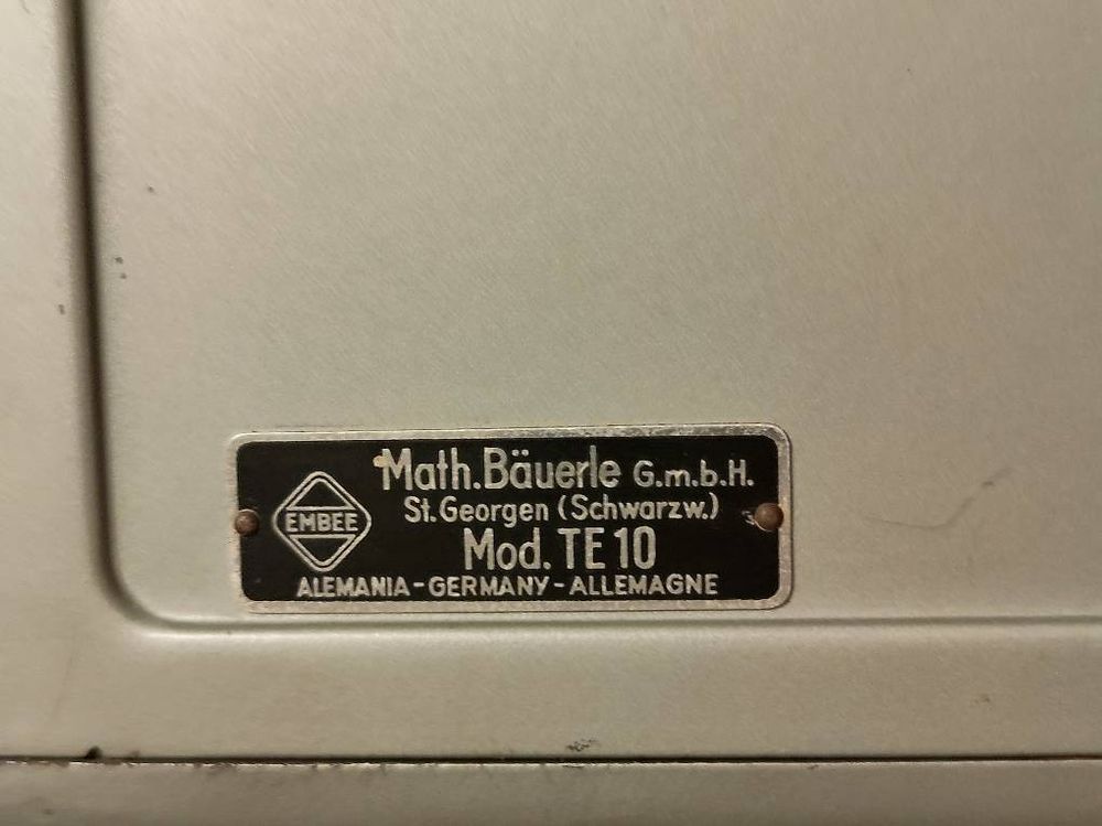 Ancienne rare machine à calculer Peerless (Badenia) (Gebraucht) in ...