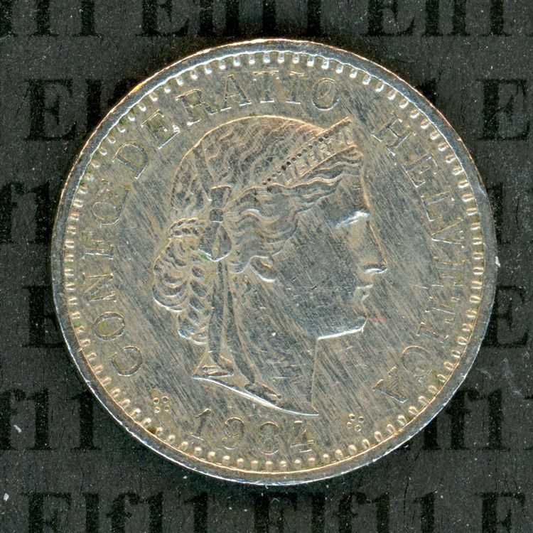 CHF___0.20 1984 -vz 20 Rappen (Gebraucht) in Widnau für CHF 2 – mit Lieferung auf Ricardo kaufen