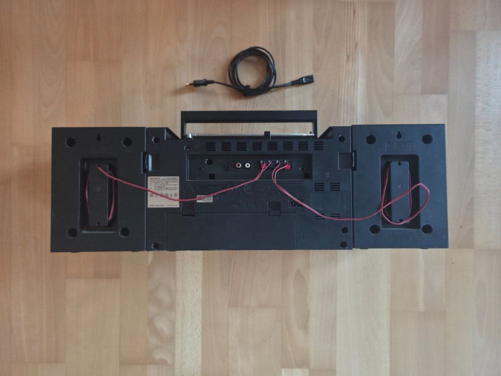 Sony CFS-W500 Boombox Stereo Cassette AM FM Radio Recorder (Gebraucht ...