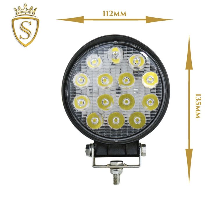 + 4X 42W LED Arbeitsscheinwerfer Offroad Scheinwerfer 12V 24 | Kaufen auf Ricardo