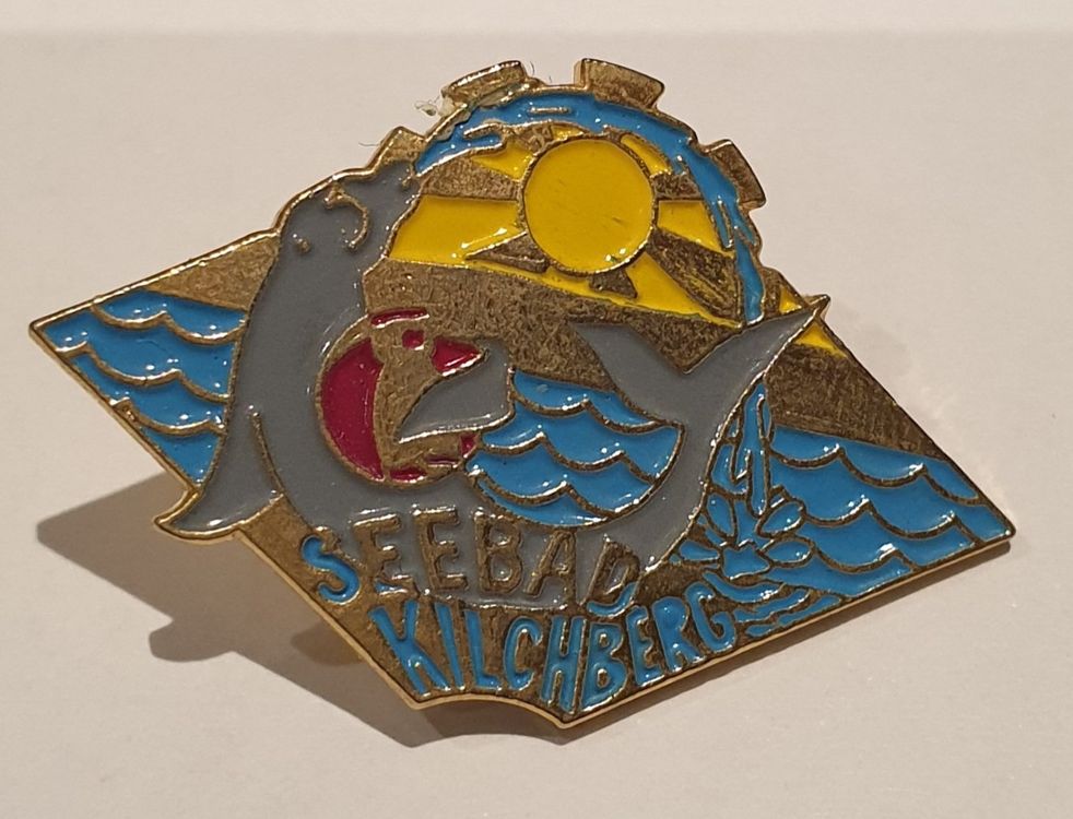 Seebad Kilchberg Anstecker Delphin, Pin, Vintage Ra... (Gebraucht) in ...