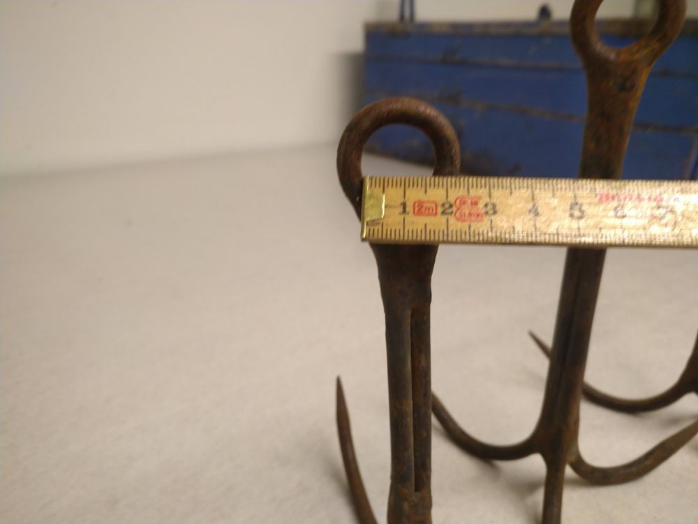 Anker, Enterhaken, Antiker Butcher Hook, 3 Stück (Gebraucht) in Buckten ...