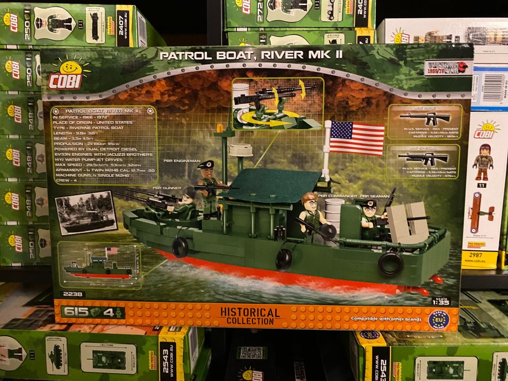 Cobi 2238 Patrol Boat River Mk II (NEU) (Neu und originalverpackt) in ...
