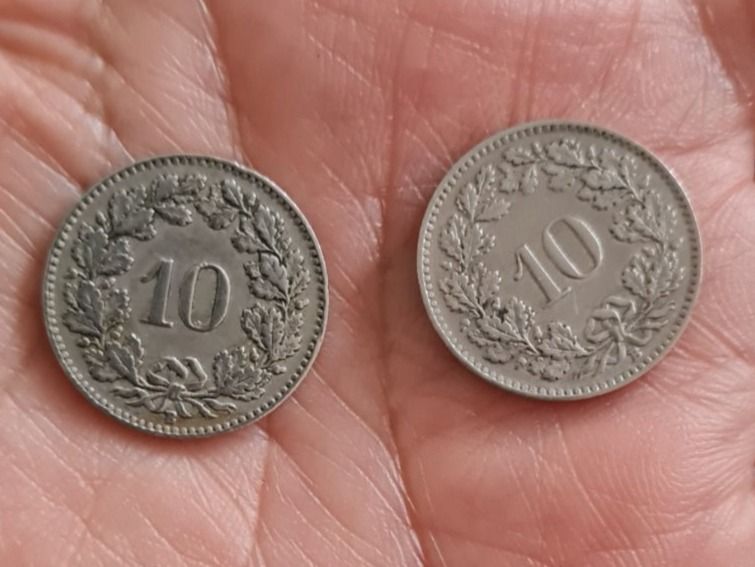 10 rappen von 1927 und 1928 | Kaufen auf Ricardo