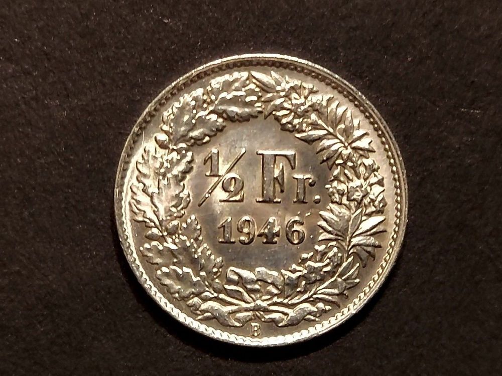 ½ Franken 1946 vz (Gebraucht) in Bern für CHF 6 – mit Lieferung auf Ricardo kaufen
