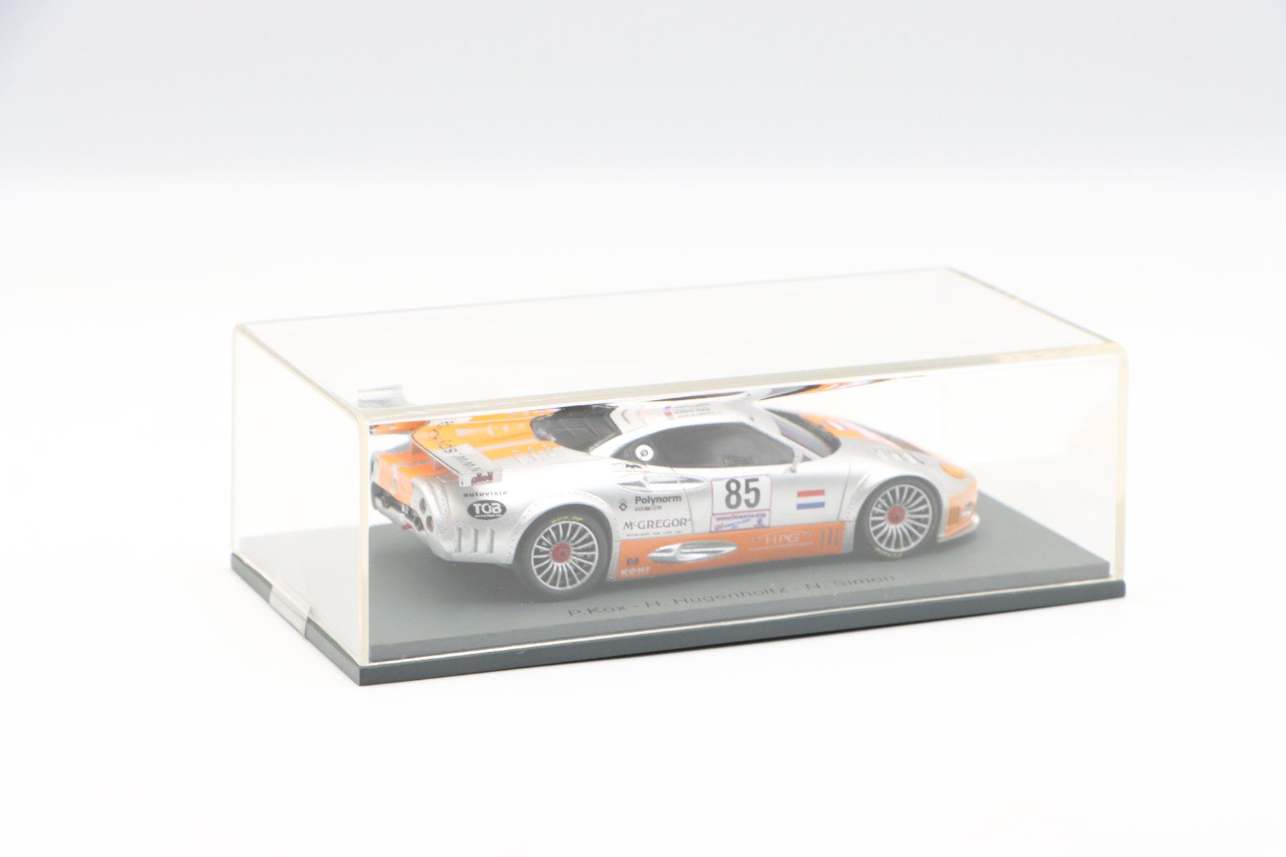 Spyker C8 Double 12 Le Mans 2002 1:43 Spark (Neu und originalverpackt ...