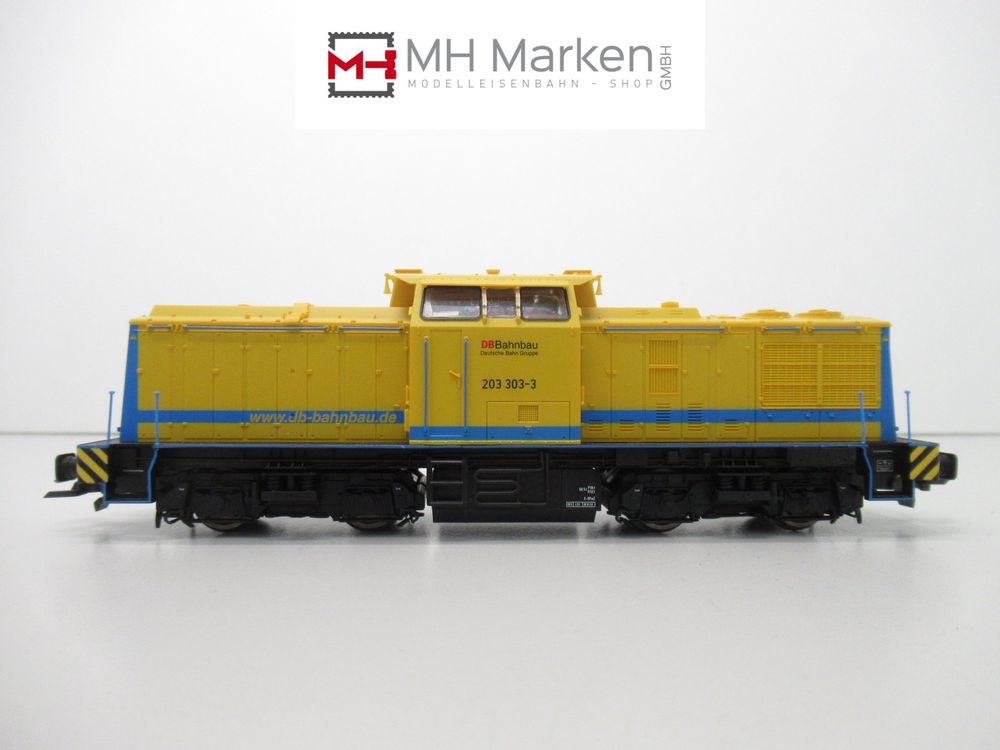 Brawa 0340 Diesellok BR203 DB-Bahnbau DC GS Digital H0 | Kaufen auf Ricardo