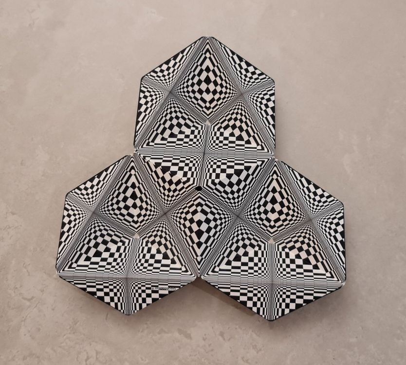 Magnetic Transforming Cube, GeoBender geometric Art & Design (Neu ...