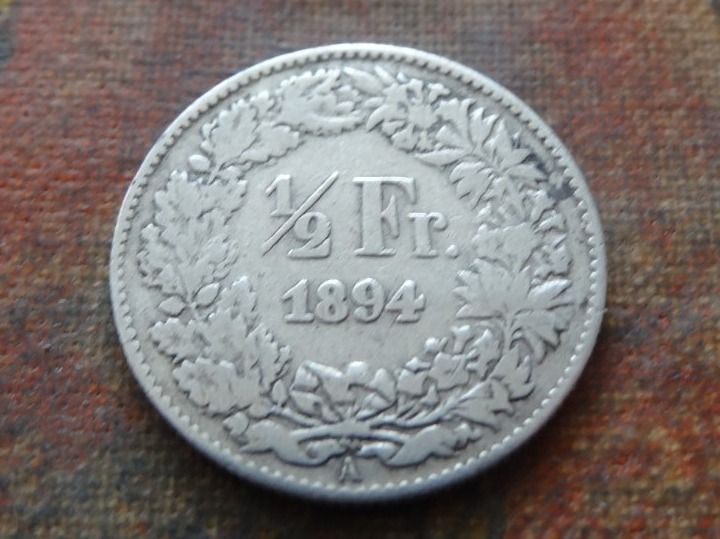 1/2 Fr. 1894 (Gebraucht) in Romanel-sur-Lausanne für CHF 95 – mit Lieferung auf Ricardo kaufen