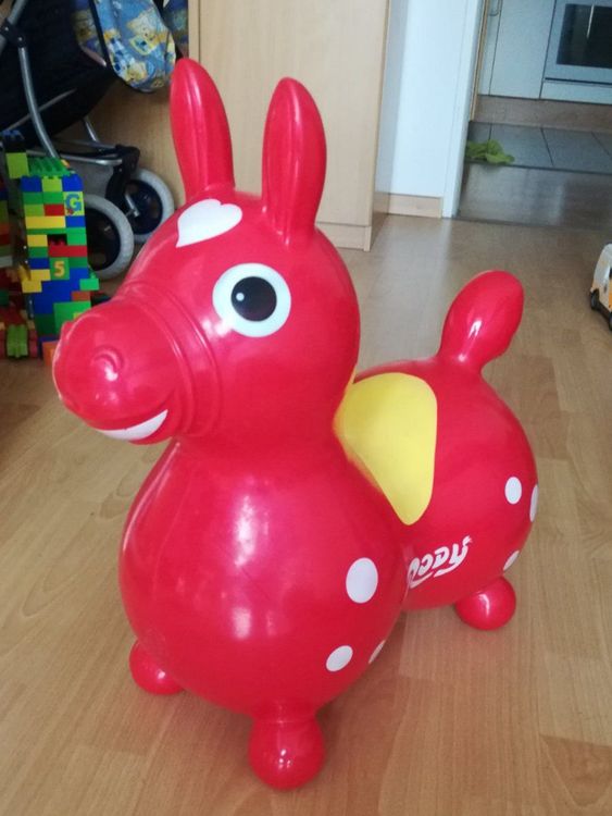 Hüpfpferd Rody rot | Kaufen auf Ricardo