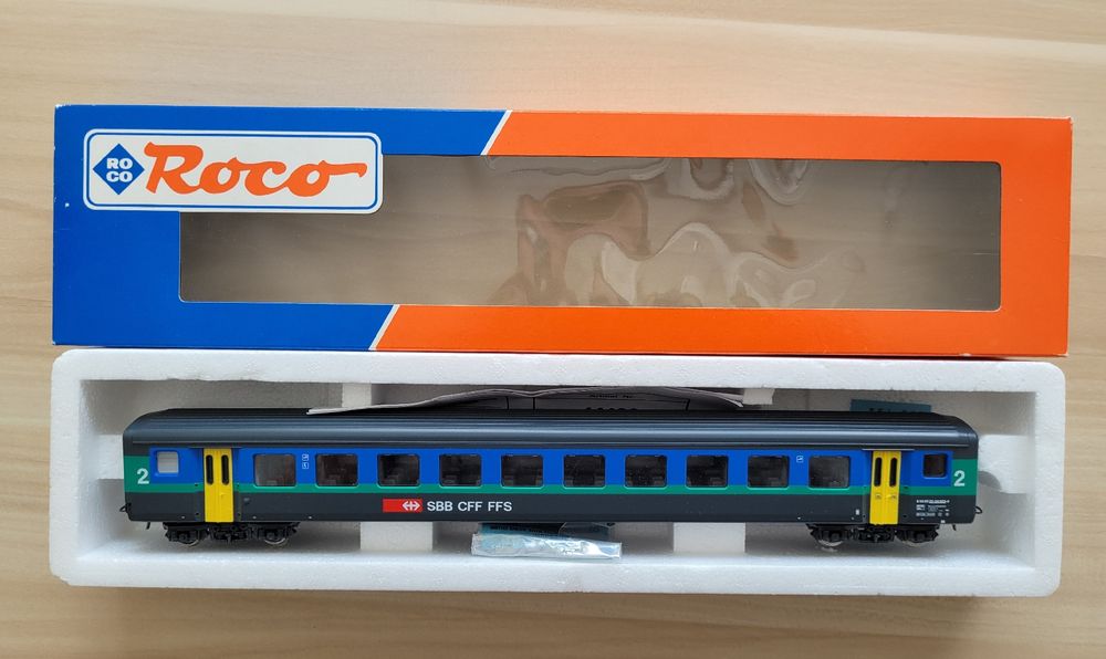 Roco 44496 SBB EW II, 2. Klasse "Papagei" | Kaufen auf Ricardo