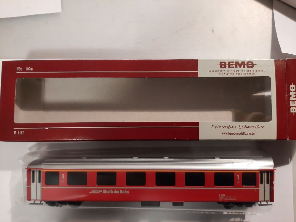 Bemo H0m 3252 158 RhB 1. Klasswagen A 1248 Einheitswagen I (Gebraucht) in Thun für CHF 60 – mit ...