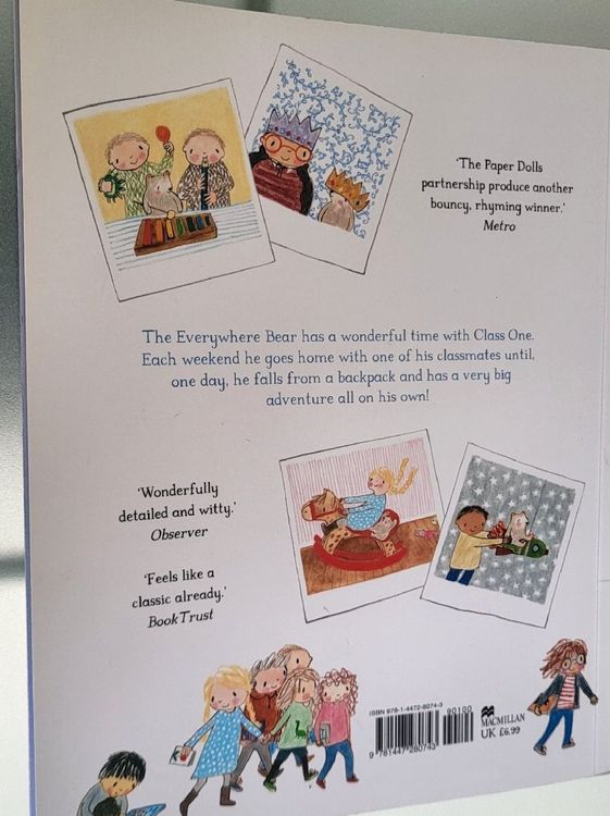 Julia Donaldson: The Everywhere Bear (Kinderbuch, Englisch) (Gebraucht ...