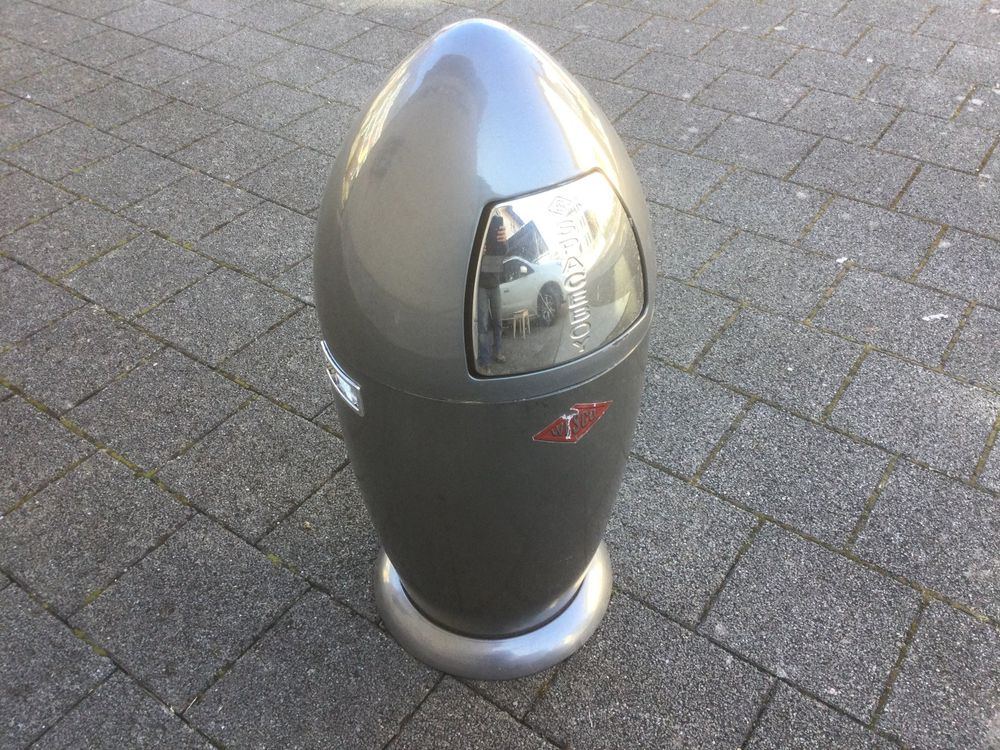 Gebrauchter kultiger Wesco Spaceboy Mülleimer | Kaufen auf Ricardo