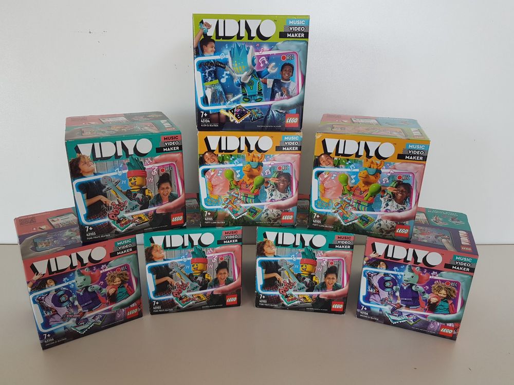 8x LEGO® VIDIYO Sets Musik Video Maker NEU & OVP (Neu und ...