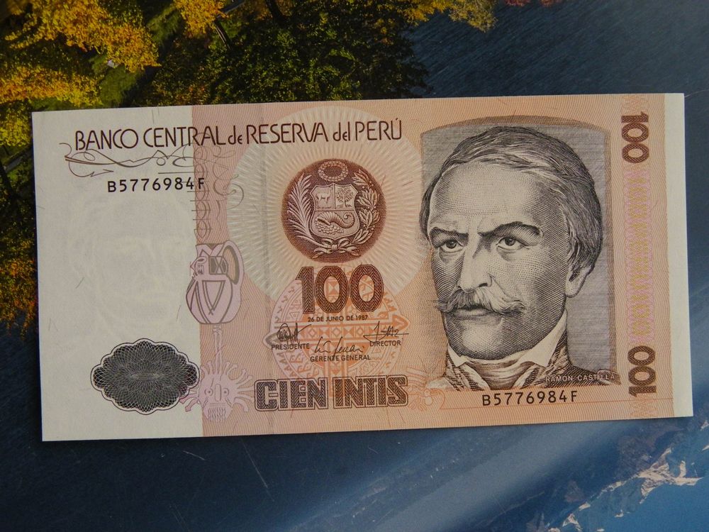 Peru 100 Intis 1987, P-132, Unzirkuliert | Kaufen auf Ricardo