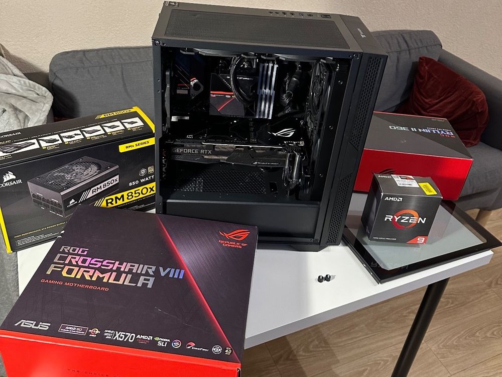 Hight End AMD ASUS ROG Gaming PC mit RTX GPU | Kaufen auf Ricardo