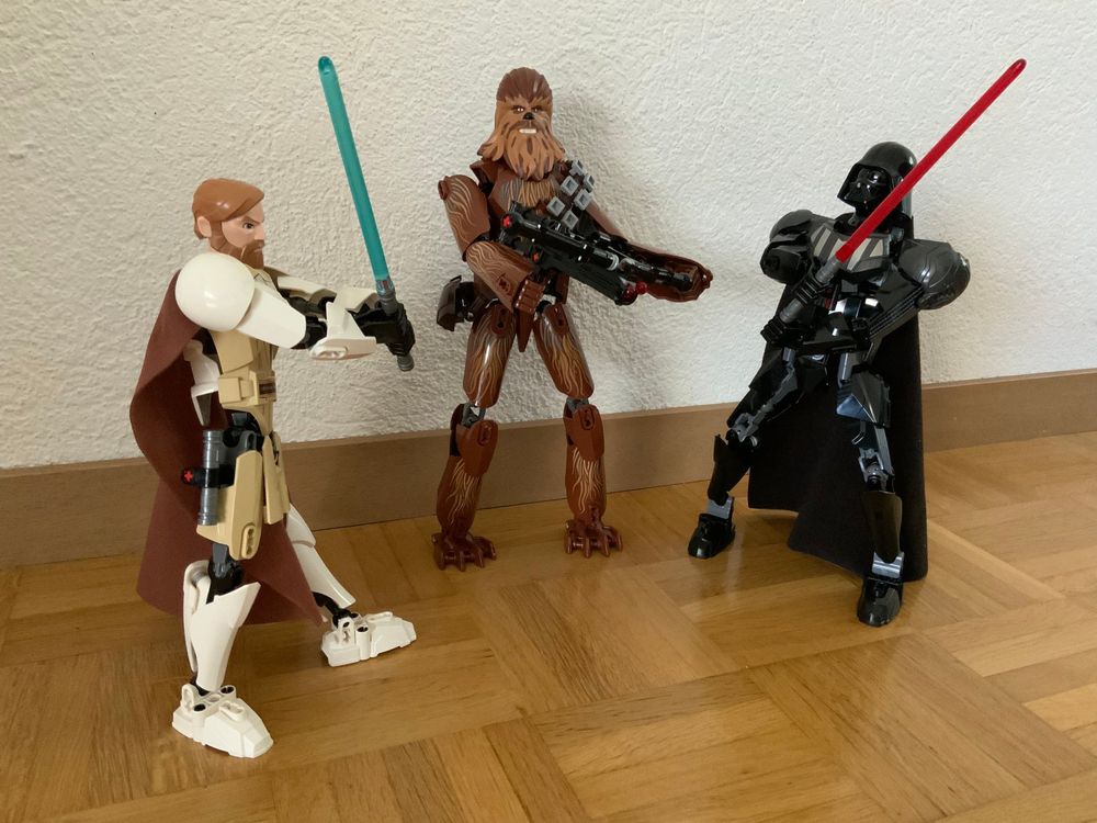 LEGO Star Wars 75109 Obi-Wan, -111 Darth Vader, -530 Chewie (Gebraucht ...