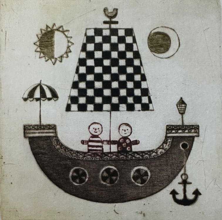 Emil Tomanova (1933-1994) Radierung Handsig | Kaufen auf Ricardo