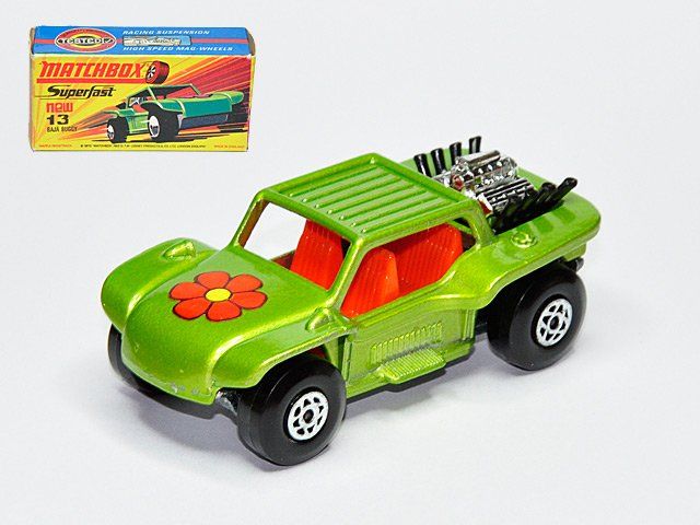 Matchbox Lesney Superfast No.13 BAJA BUGGY / ORIGINALBOX (Gebraucht) in ...