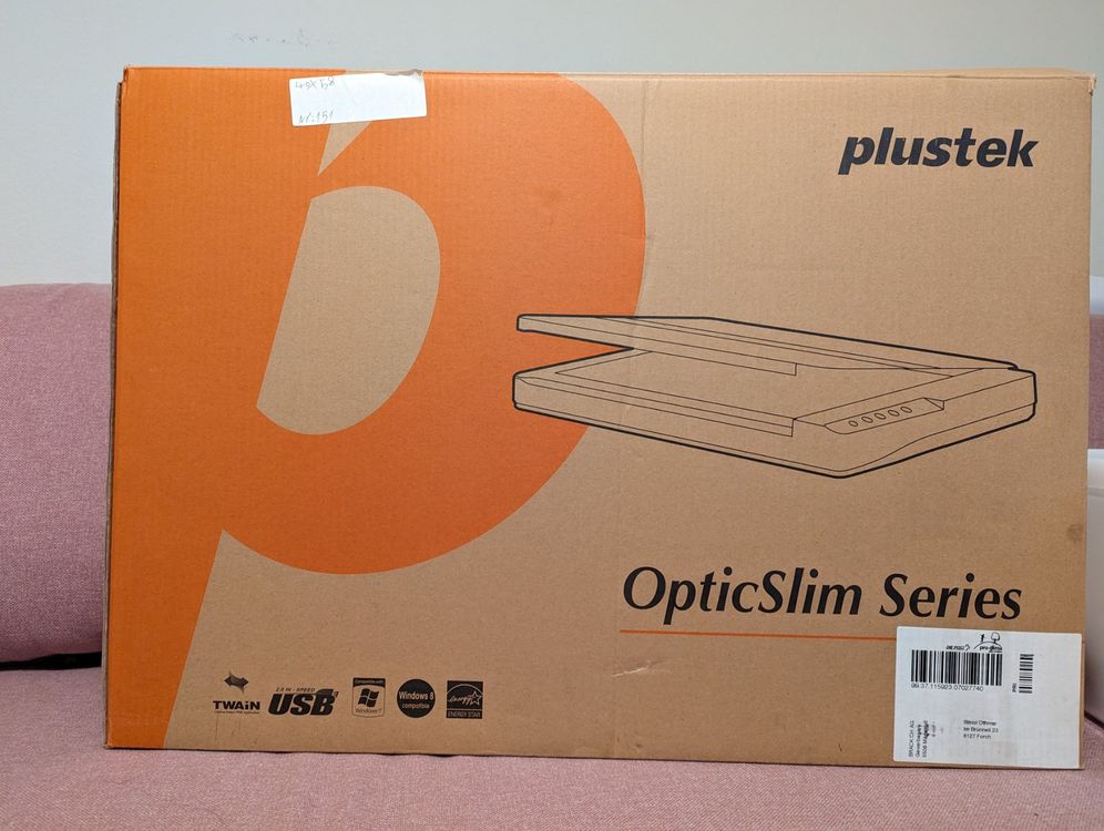 Plustek OpticSlim 1180 A3-Flachbettscanner | Kaufen auf Ricardo