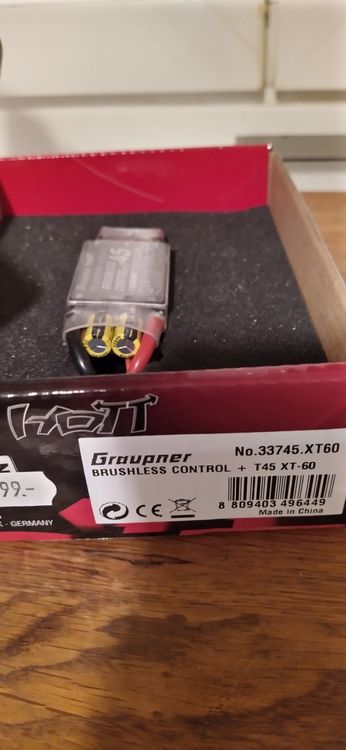 Graupner Hott T45 XT60 Regler (Neu (gemäss Beschreibung)) in ...