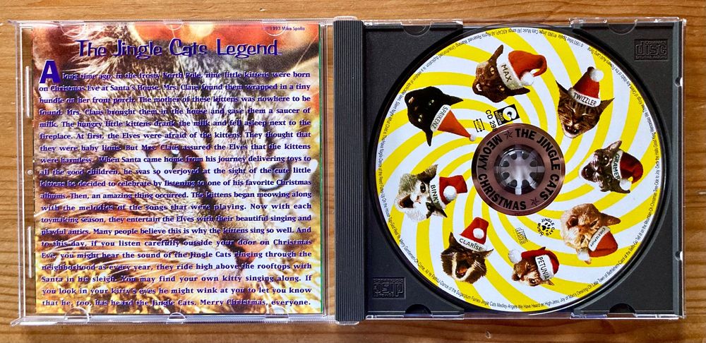 Rarität: Jingle Cats: Meowy Christmas (NEU, 1993) (Neu (gemäss ...
