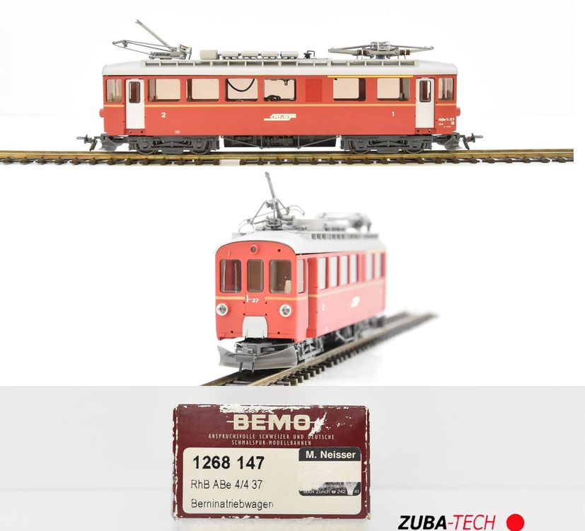 Bemo 1268 147 E-Triebwagen ABe 4/4 RhB H0m GS Analog mit OVP (Gebraucht ...