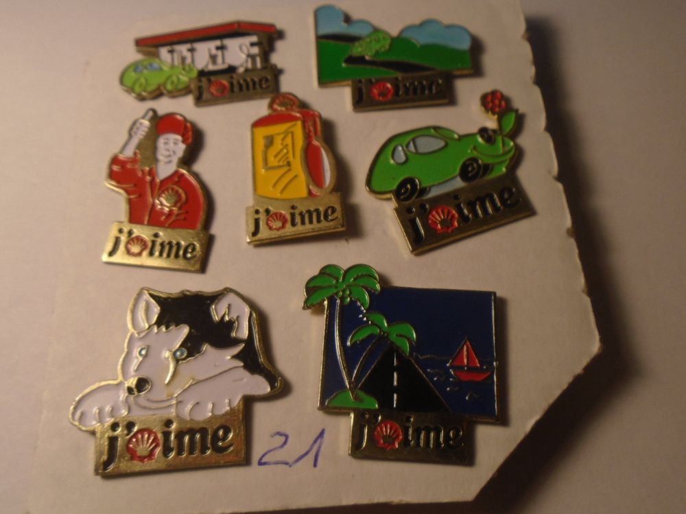 7 ver Shell Pins (21) | Kaufen auf Ricardo