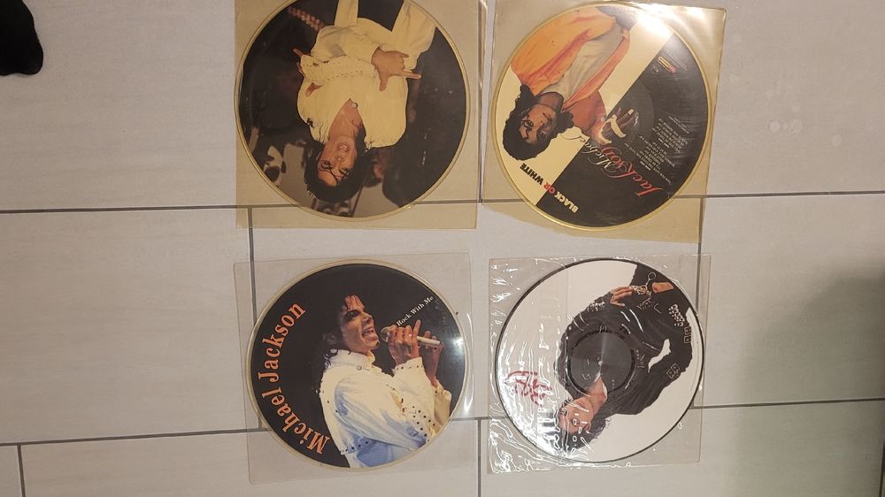 4× Michael jackson Picture disk vinyl (Gebraucht) in nunningen für CHF ...