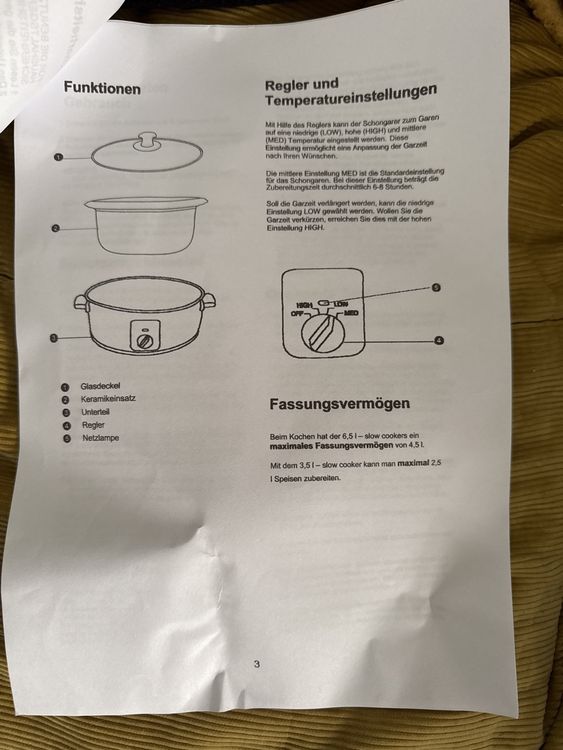 Slow Cooker von Murphy Richards - Perfekt für den Winter! (Gebraucht ...