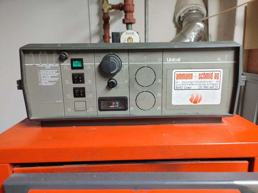 Holzheizung Unical GTS25A (Gebraucht) in Uster für CHF 370 – nur Abholung auf Ricardo kaufen