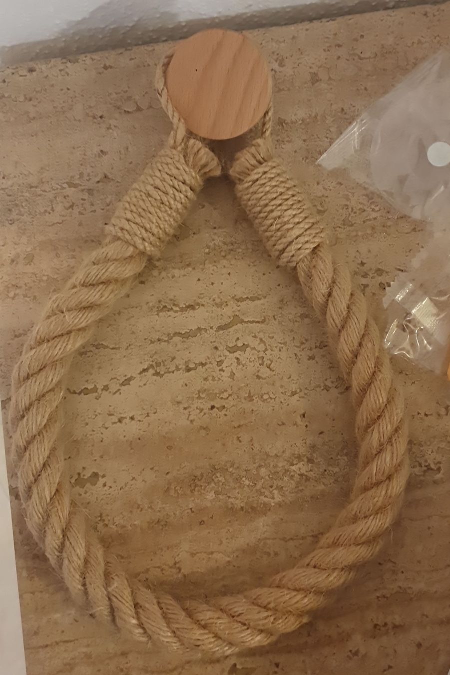 Handtuchhalter aus Seil – Maritimer Touch fürs Badezimmer (Neu (gemäss ...