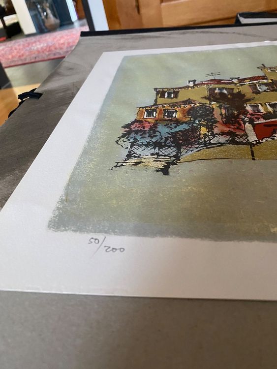 Lithographie von Marco Richterich (Gebraucht) in Münchwilen TG für CHF 30 – mit Lieferung auf ...