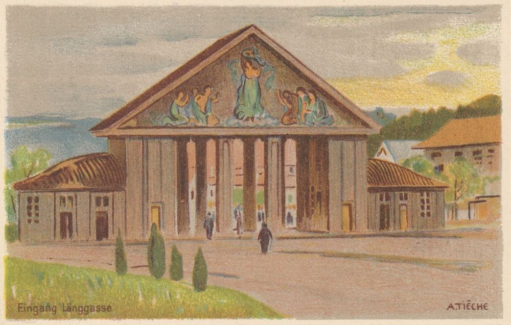 Off. Künstler-Postkarte No 10 von der Landesausstellung 1914 (Neu ...