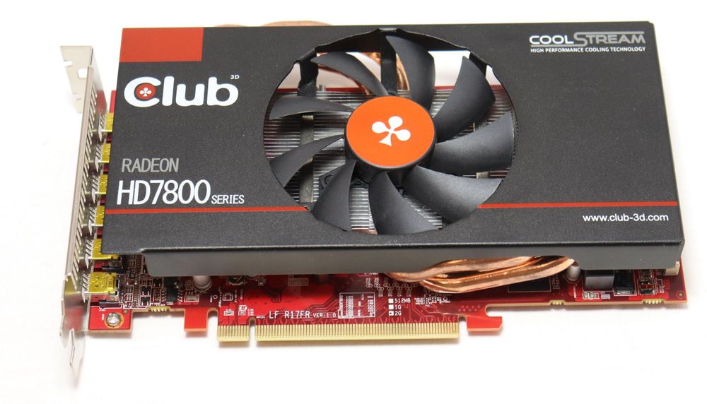 Club 3D AMD Radeon HD 7870 Eyefinity, 2GB GDDR5, 6x mini-DP (Gebraucht ...