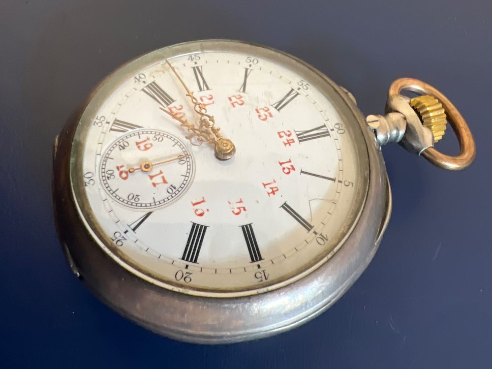 Antike Taschenuhr echt Silber 50 mm (Gebraucht) in Pfeffingen für CHF 26 – mit Lieferung auf ...